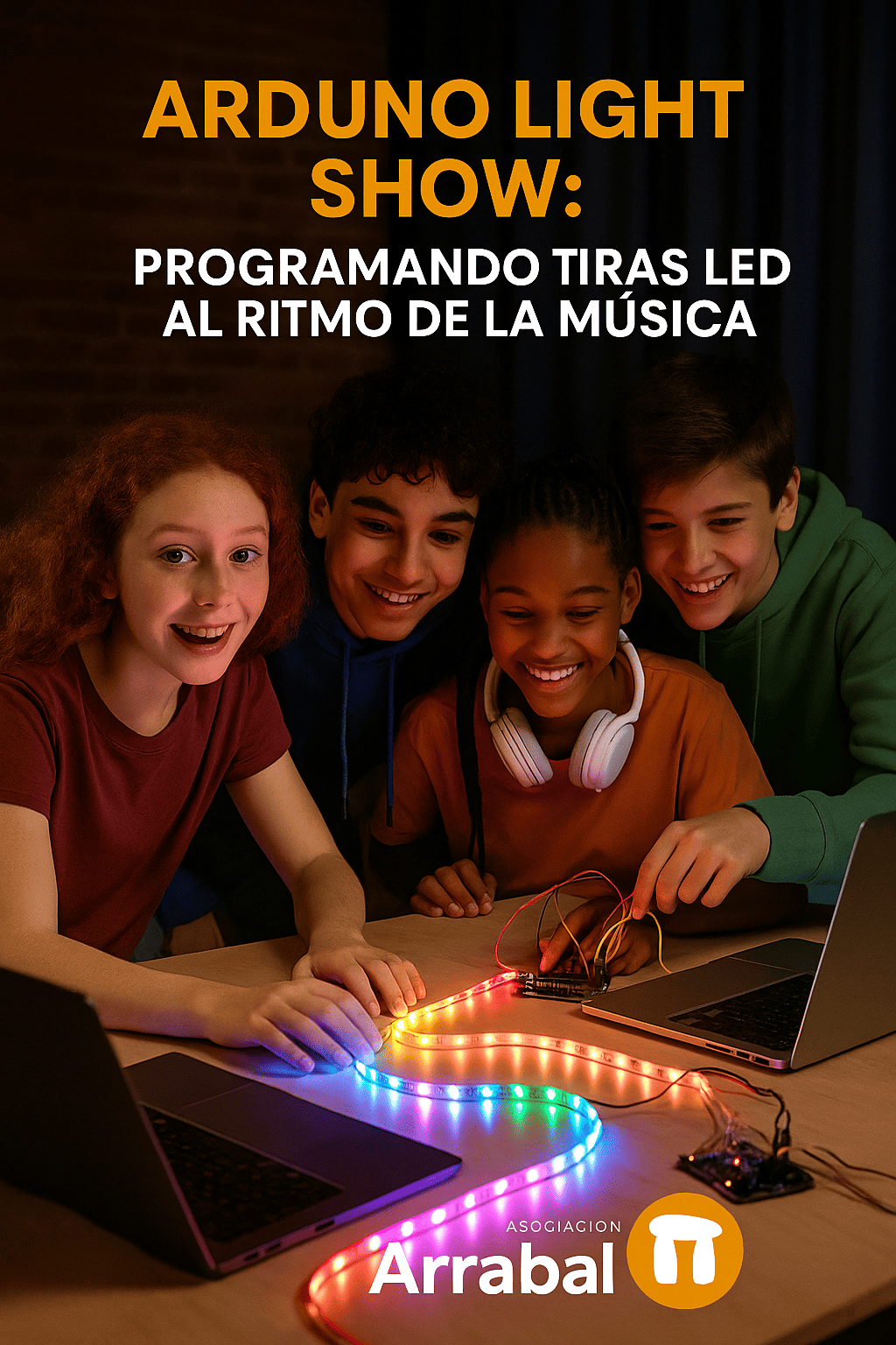 Meet and Code Arduino Light Show: programando tiras LED al ritmo de la ...